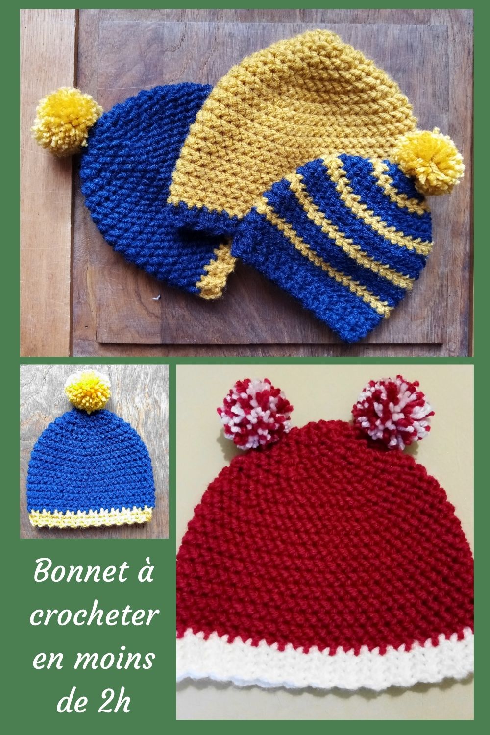 # Crochet : Bonnet Herringbone ~ Les Doudies ~ rapide à crocheter